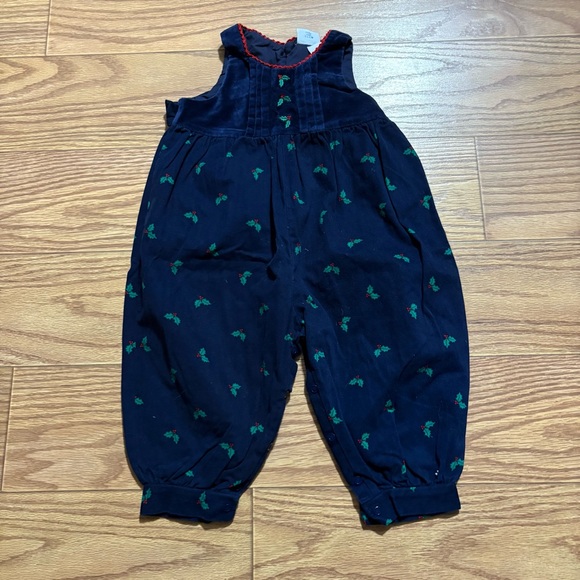 Hartstrings | One Pieces | Vintage Christmas Overalls 24 Mo | Poshmark
